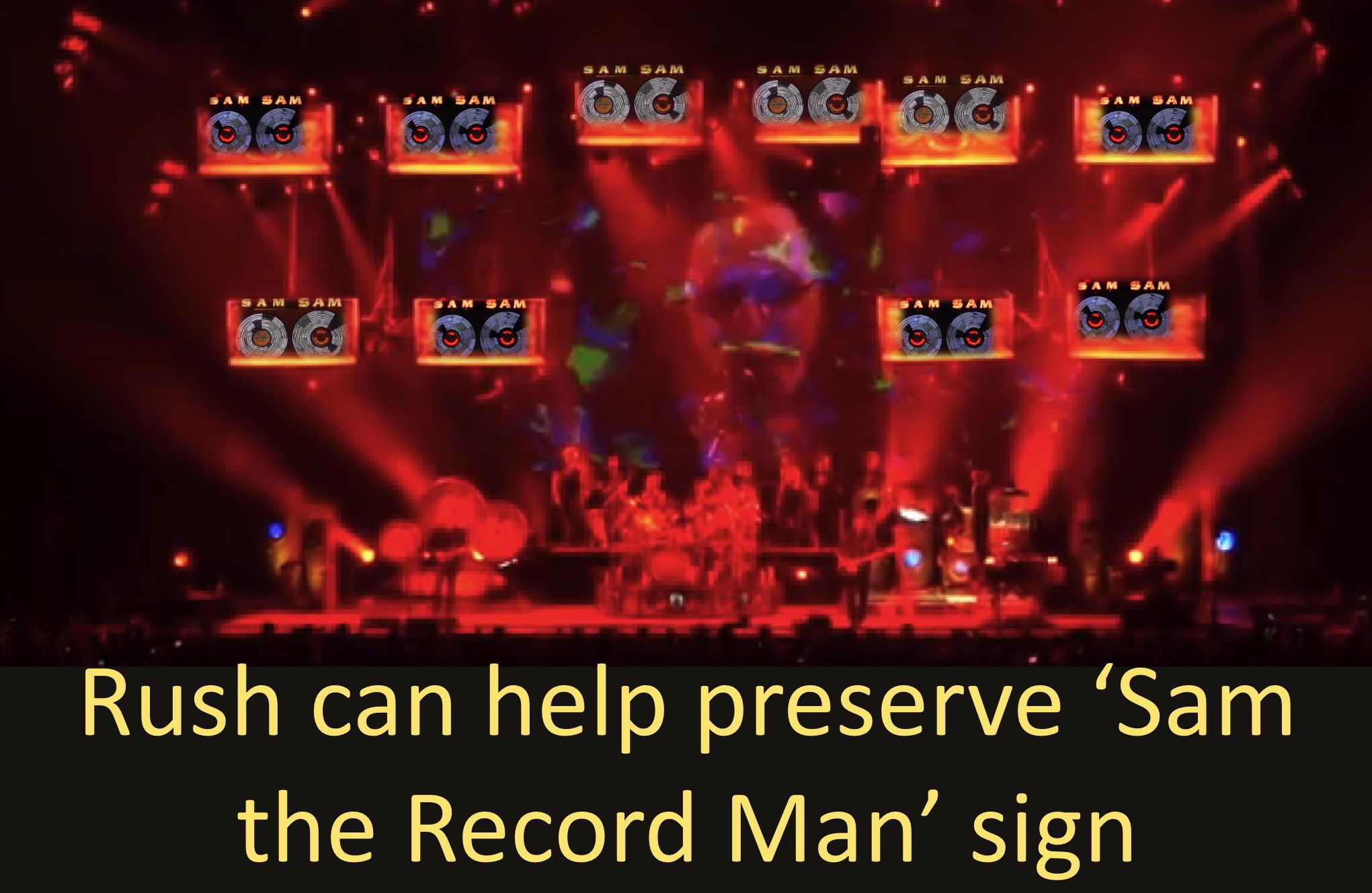 Tribute to Toronto’s Sam the Record Man | rush vault